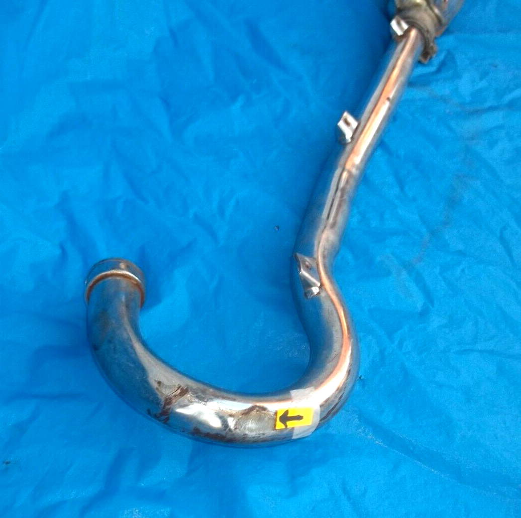 Genuine Honda CL350 LEFT/LOWER EXHAUST PIPE MUFFLER~P/N 18410-345-671 ...