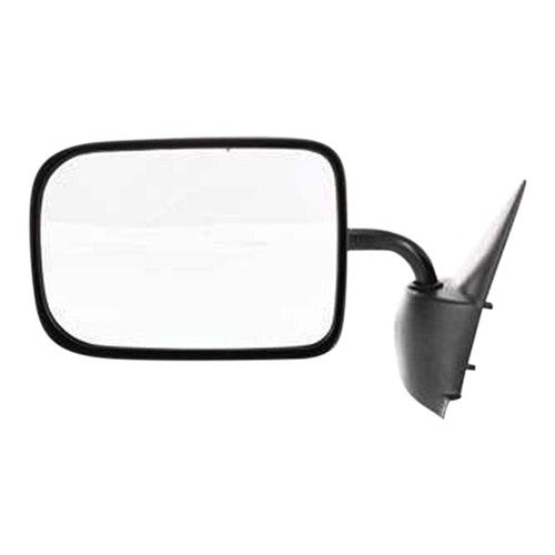 Black Manual Side View Mirror Driver Left LH for 94-97 Dodge Ram Pickup ...