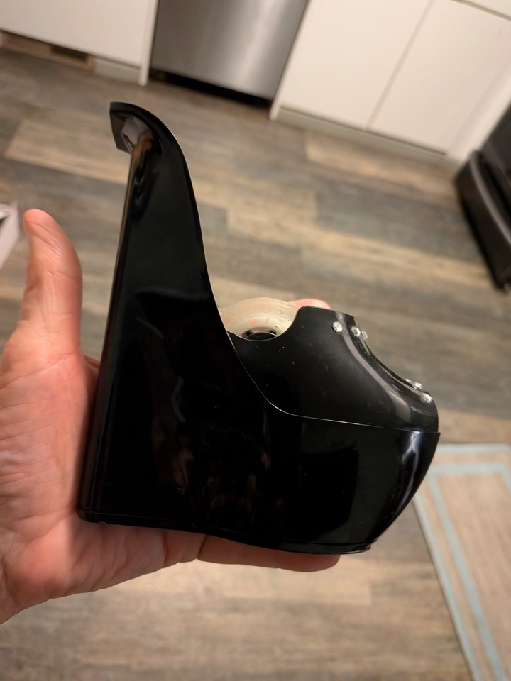 Scotch rhinestones Black Stiletto High Heel Shoe Tape Dispenser | eBay