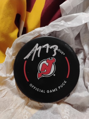 NJ Devils Tyler Toffoli Signed Official Game Puck | eBay
