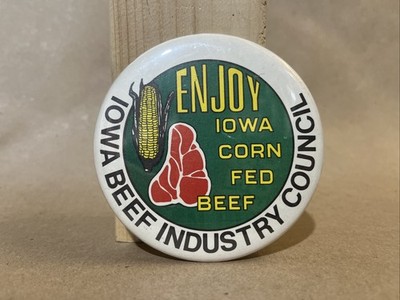 Vintage Enjoy Corn Fed Beef Iowa Beef Industry Council Advertising ...