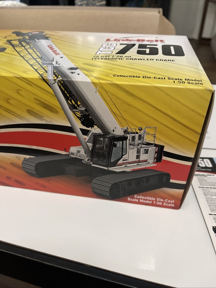 Tonkin Link Belt TCC 750 Telescopic Crawler Crane 1:50 (box And Manuals ...