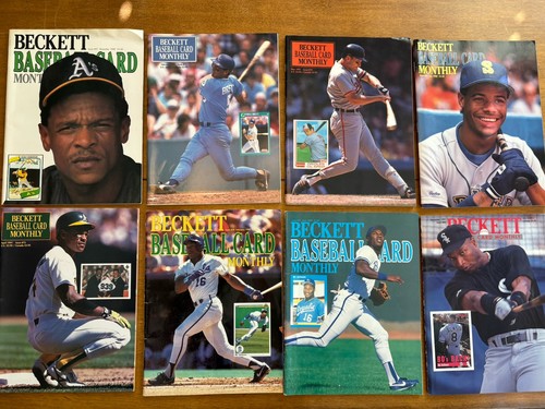Beckett Baseball Card Price Guide 9 Issues 1989, 1990 & 1991. | eBay