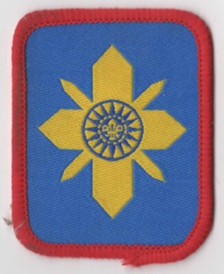 UK Advanced Scout Standard Award Boy Scout Patch RED Bdr. [INT886] | eBay