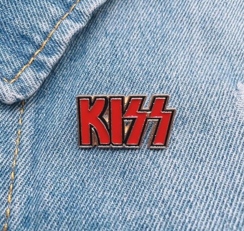 1x KISS Rock Band Enamel Metal Pin Brooch Badge Lapel Souvenir | eBay ...