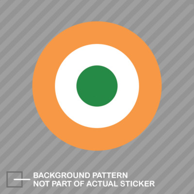 Indian Air Force Roundel Sticker Decal Vinyl India IAF IND IN | eBay