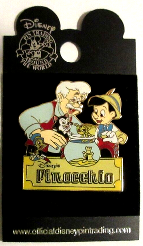 WALT DISNEY WORLD 2004 PINOCCHIO FAMILY GEPPETTO,FIGARO,CLEO & JIMINY ...