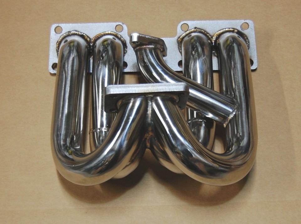 Equal Length Turbo Top Mount Stainless T3 Manifold S13 Single Cam SS ...