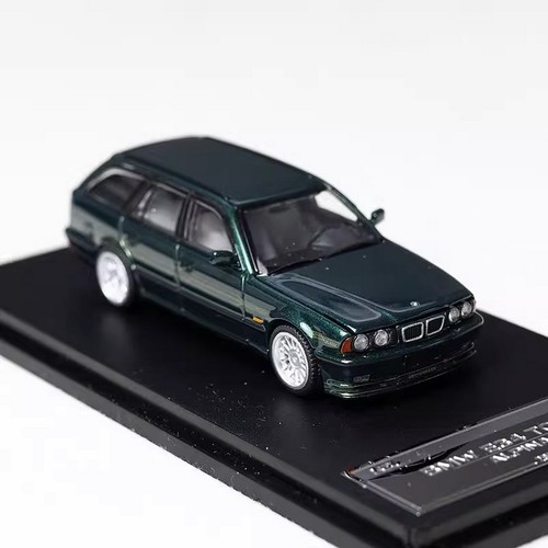 Mortal 1/64 Scale BMW E34 ALPINA B10 Touring Green Diecast Car Model ...