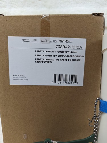 American Standard Flush Valve 738942-1010A, New in Original Packaging ...
