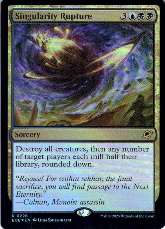 MTG Singularity Rupture (228) | NM | Edge of Eternities {EOE} | eBay