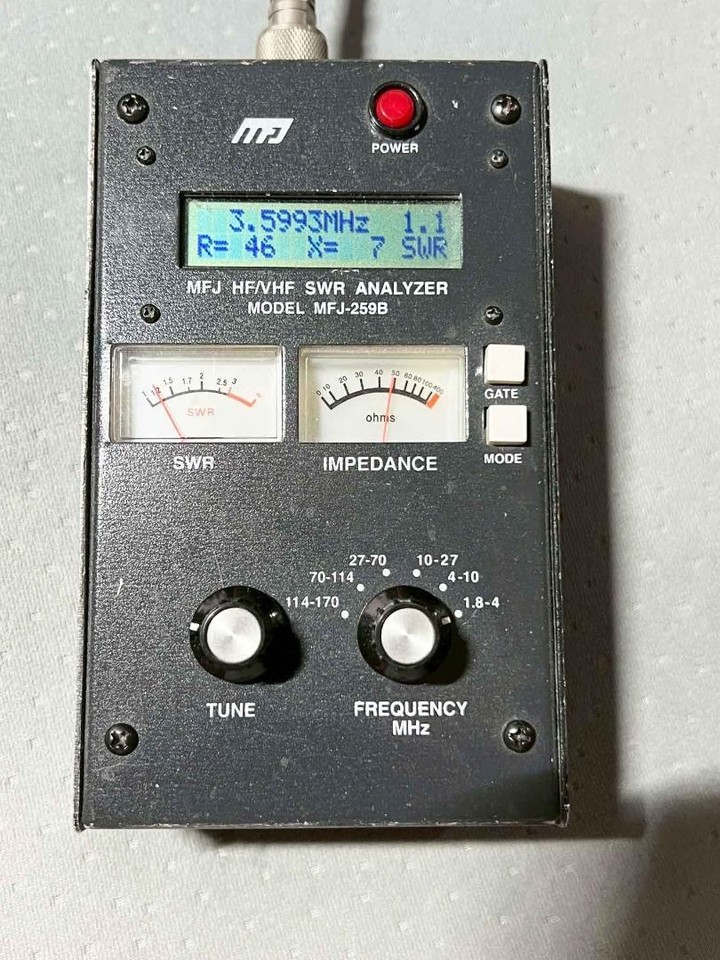 MFJ 259B HF/VHF SWR Analyzer Antenna | eBay
