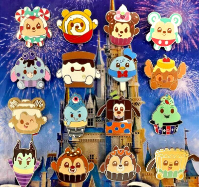 🍭 Series 1 Disney Munchlings Pins - You Choose Munchling Mystery ...