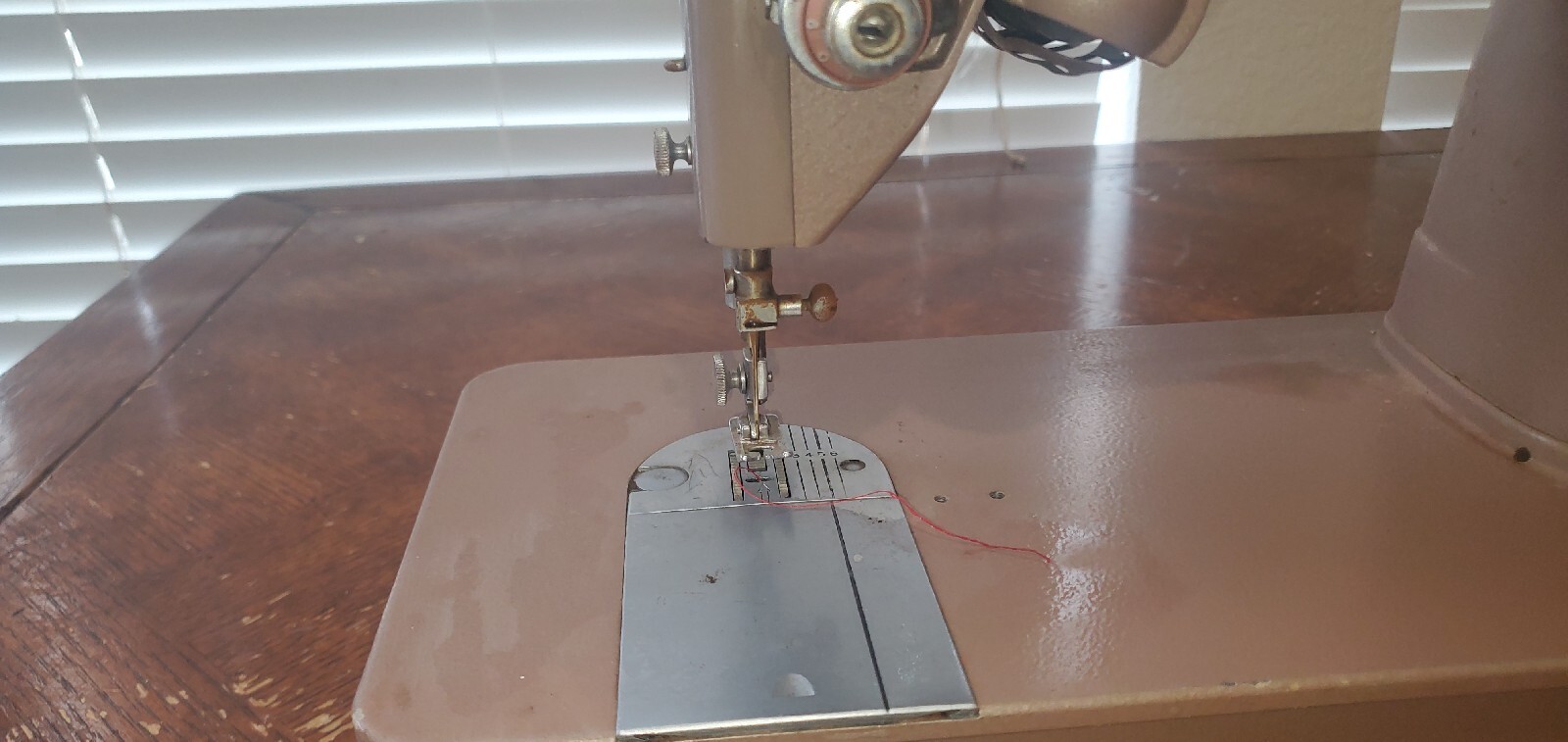 Singer 328K vintage Sewing Machine with foot pedal. | eBay