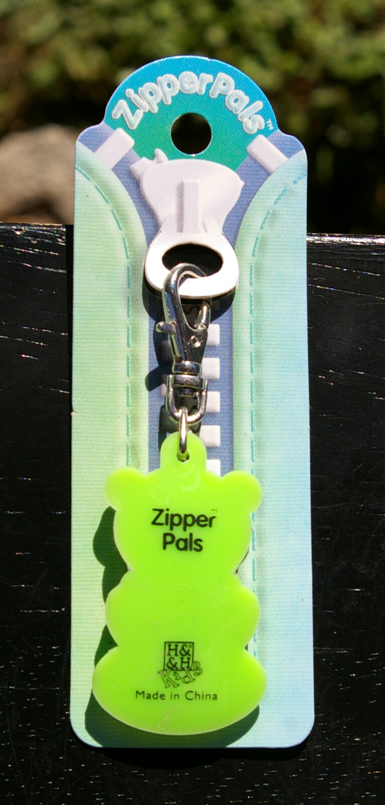 Noah Panda Bear Green Rubber Zipper Pals Easy Zipper Pull Clip Charm ...