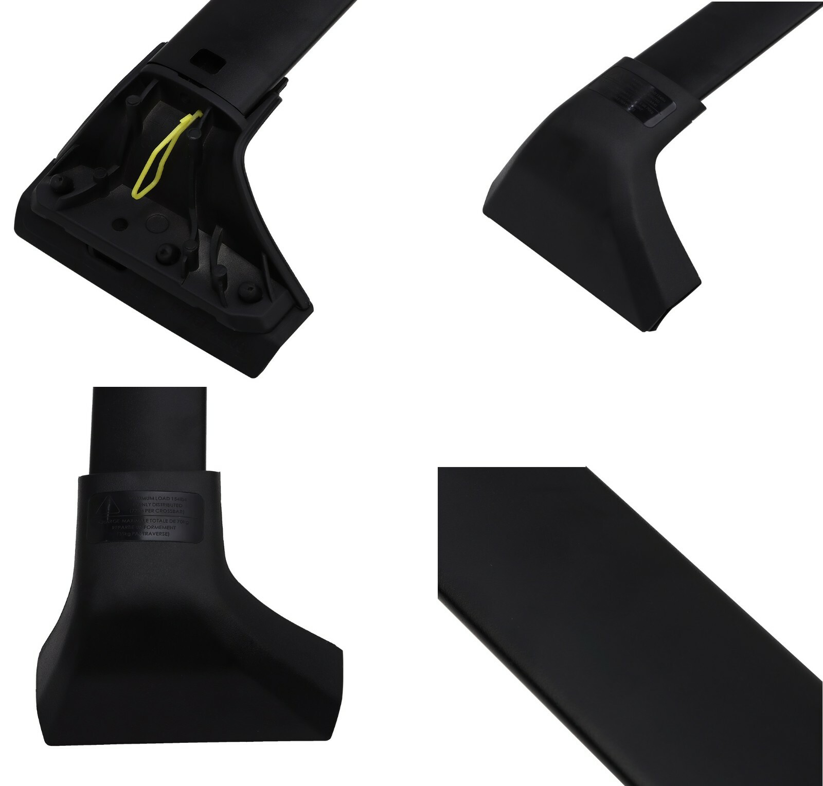 2P for Toyota Highlander 2020-2022 2023 Roof Rack Rail Cross bar ...