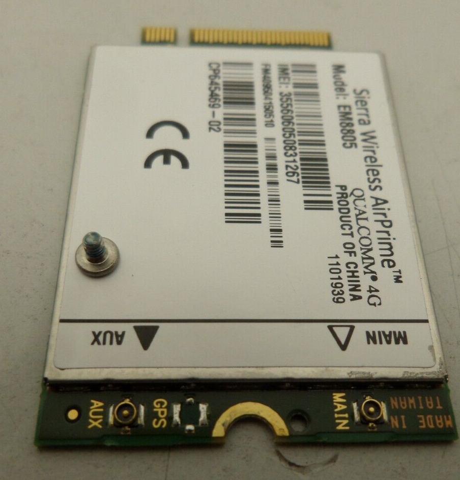 Fujitsu M.2 HSPA+ WWAN Modul Sierra Wireless Qualcom 4G AirPrime EM8805 ...