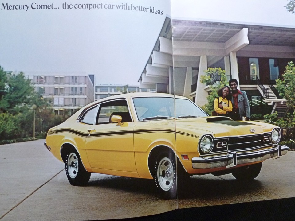 1973 Mercury Comet Auto Dealer Sales Brochure | eBay