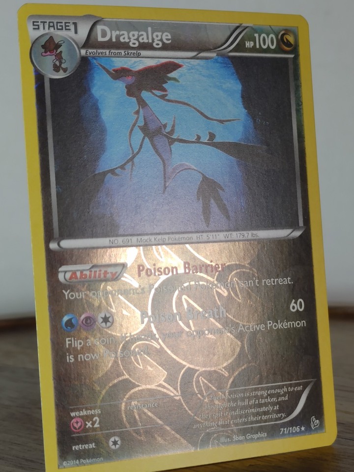 Dragalge - Flashfire - singles - 71/106 - Pokemon TCG - Rare | eBay