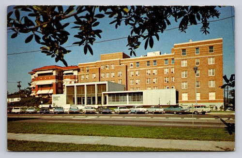 Mississippi Baptist Hospital Jackson MS Vintage Postcard View Medical ...