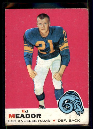 1969 Topps Ed Meador #56 Los Angeles Rams | eBay