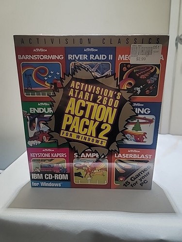 SEALED PC BIG BOX Game: ATARI 2600 ACTION PACK 2 For Windows | eBay