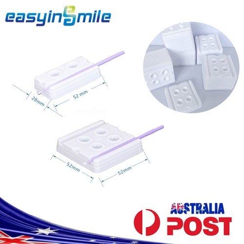 1000pcs Dental Plastic Mixing Well 2/4 Well Disposable Dentistry Lab ...