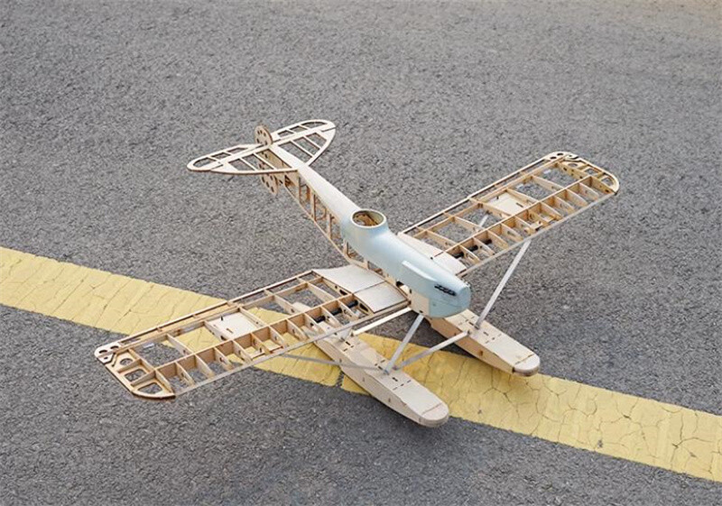 Brandenburg W29 Fixed Wing Plane Model Balsa Wood Kit DIY Skin Hardware ...