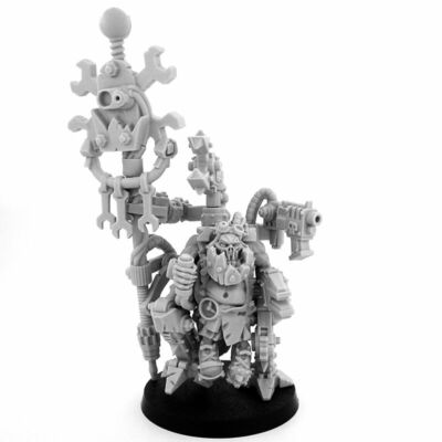 Ork Mekanik Warboss Badmood - Wargame Exclusive - Ork Bad Moon Nazdreg ...