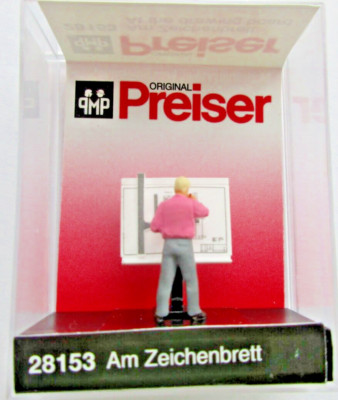 Preiser - Man at the Drawing Board #28153 | eBay