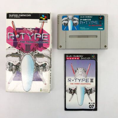 R-Type III 3 The Third Lightning Nintendo Super Famicom Japan Import F ...