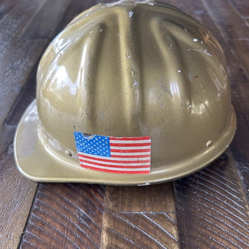 Vintage Aluminum McDonald T Cap Standard Hard Hat MSA Mine Safety ...