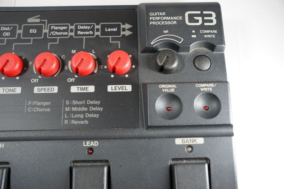 Korg G3 Guitar Multi Effect Pedal Guitar Performance Processor free ...