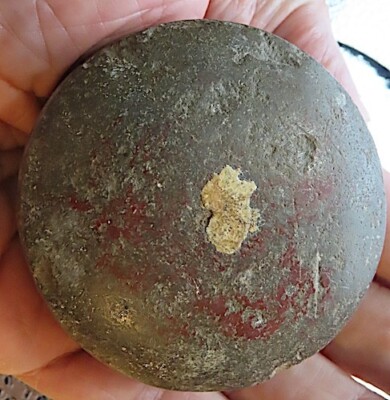 CA. 200 PLUS YEARS OLD POLISHED ANCIENT HAWAIIAN ULU MAIKA GAME STONE ...