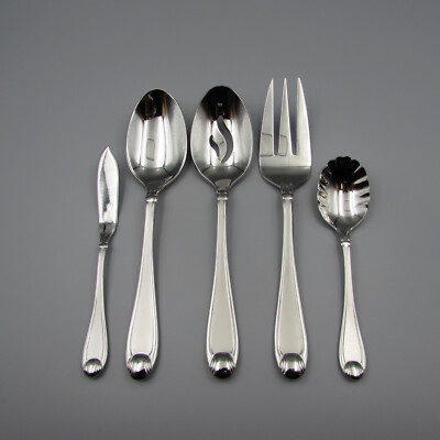 Oneida Stainless SATIN GARNET 5pc Serving Set / Servers * | eBay