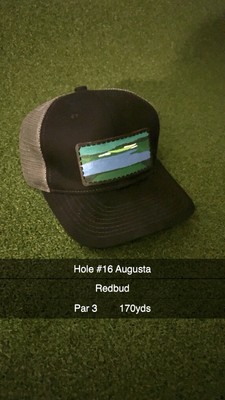 Masters Augusta National #16 golf hat Amen Corner Berckmans Place | eBay