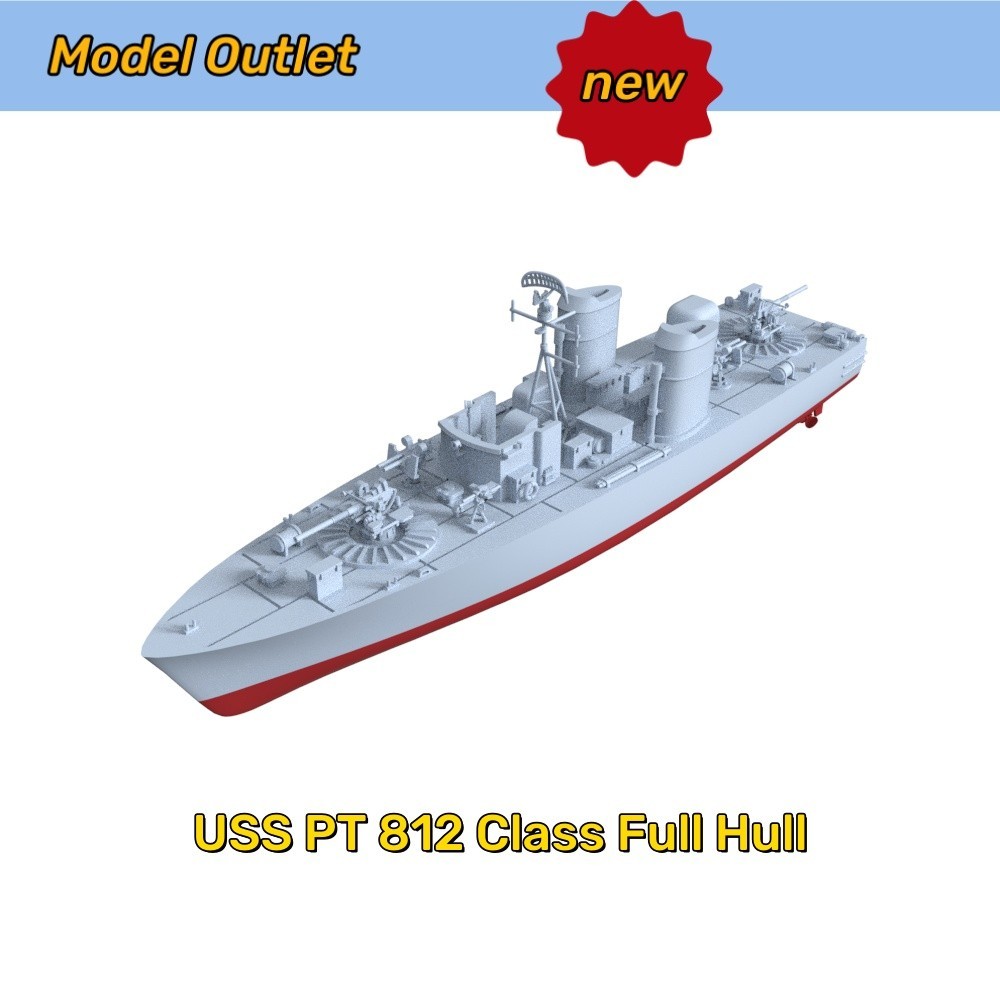 Pre-sale 1/72 Military Model Kit USS PT 812 Class Full Hull | eBay