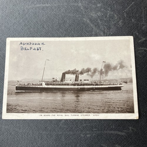 Merchant Navy Postcard Royal Mail steamship Co RMS viper1965 | eBay