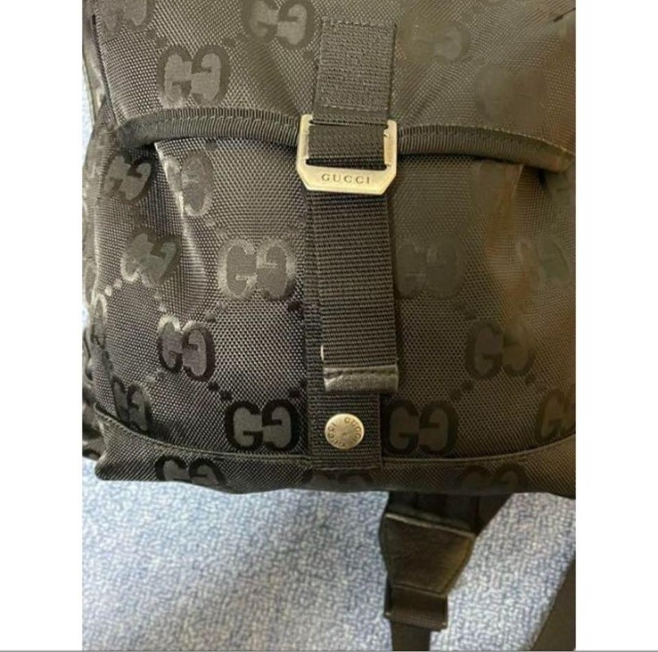 GUCCI Off The Grid Backpack Black 30cm W x 36cm H x 12cm D Used | eBay