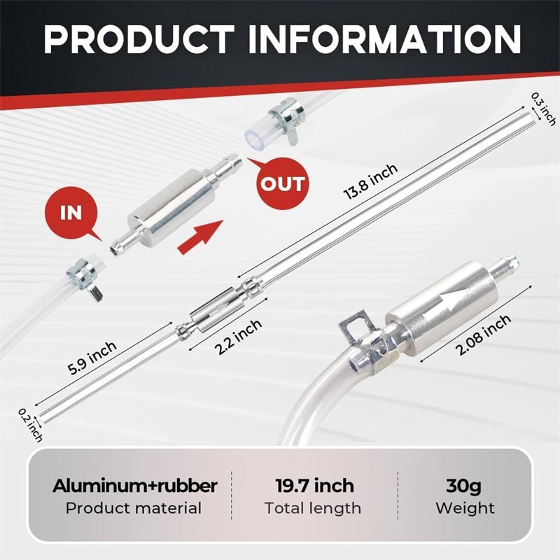 Car Motorcycle Clutch Brake Bleeder Hose One Way Valve Tube Bleeding ...