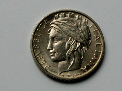 1998 ITALY Coin - 100 Lire - AU+ lustre - Italian girl traditional head ...