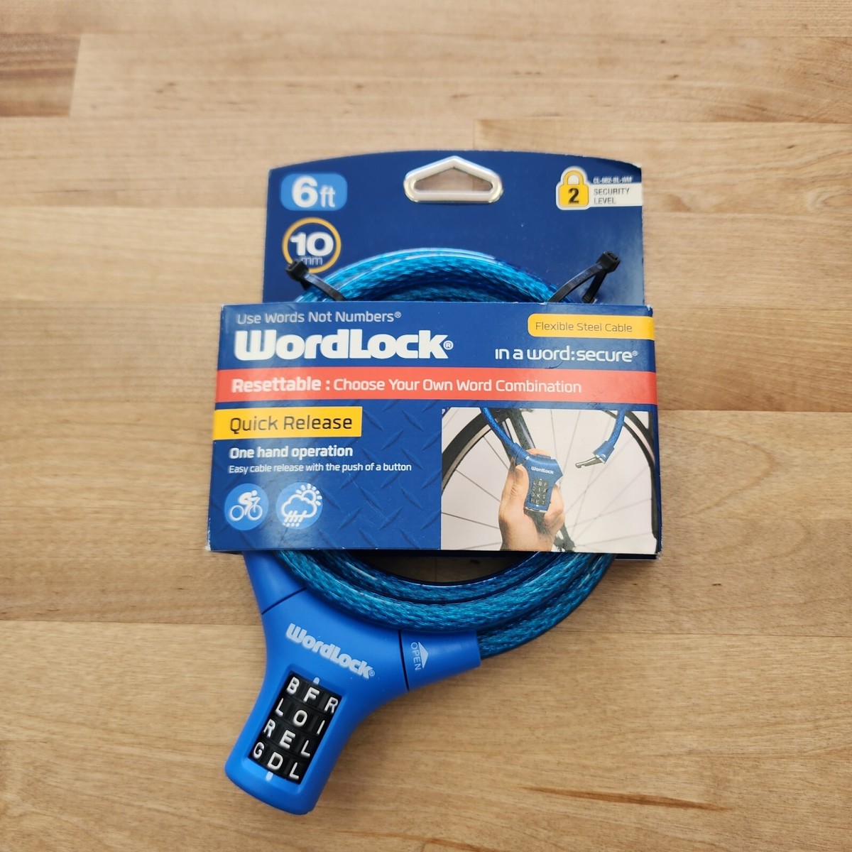 Wordlock Bike Lock Reset