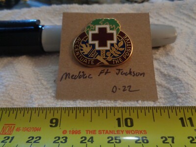 MEDDAC Ft Jackson D-22 Unit Crest, DI, DUI (DRAW#S10) | eBay