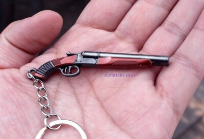 mini gun double-barreled shotgun full metal keychain toy gift 8cm | eBay