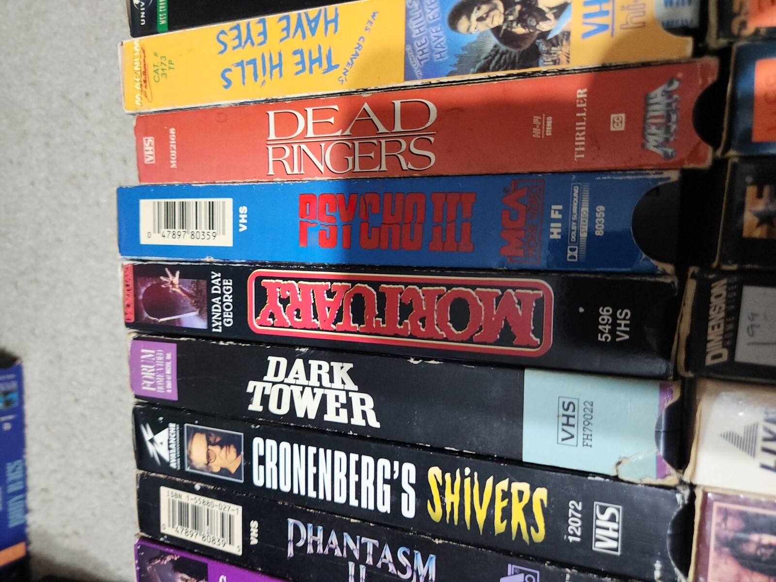 Valuable Horror Vhs Tapes at Ronald Pepper blog