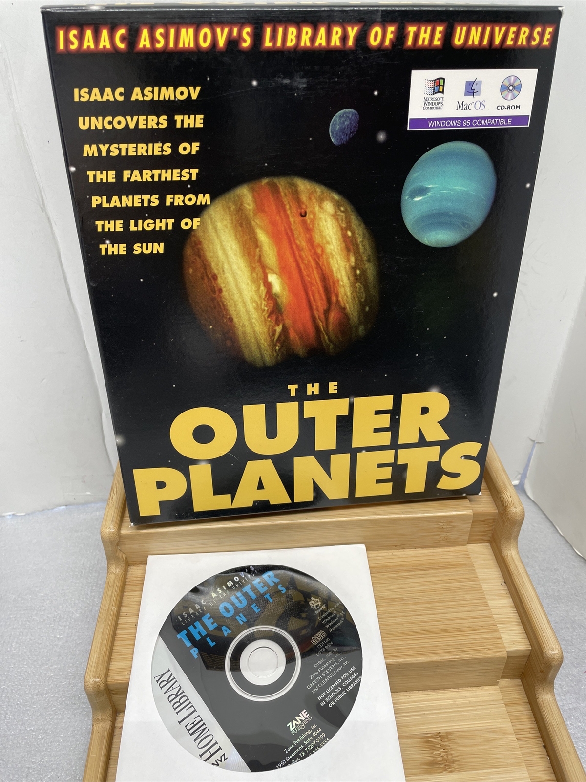 1995 Isaac Asimovs Library Of The Universe Collection 6 CD-ROM Space ...