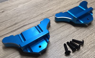 ALLOY FRONT SHOCK TOWER SET (BLUE) For Duratrax Firehammer Smartech FG ...
