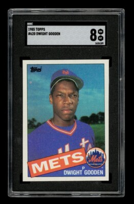 1985 Topps Set-Break #620 Dwight Gooden Rookie SGC 8 NM MT | eBay