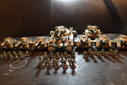 Warhammer 40k Astra Militarum Army Imperial Guard Pro Painted 6000pts ...