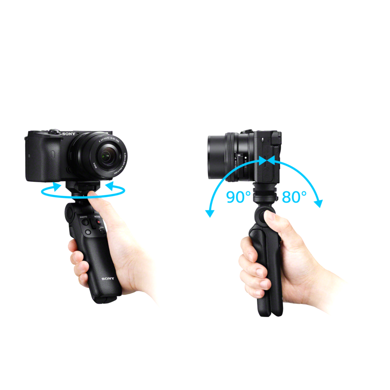 New SONY GP-VPT2BT Wireless Shooting Grip -BLACK for A9II, A7RV, A7RIV ...